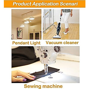 SSXBF BA15D LED Double Contact Bayonet Base 120 Volts 4W Bulb，Daylight 6000K,40W Halogen Replacement Bulb，Sewing Machine Bulbs Pack of 2……