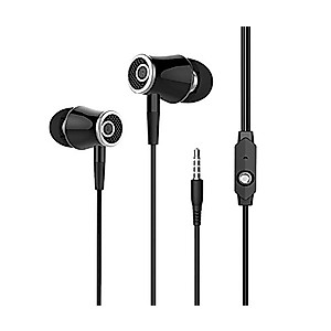 Compatible with Kindle Fire Earbuds, Fire HD 8 HD 10 Plus, Samsung LG, Fire 7 Tablet, Fire HD 8 HD 10, in Ear Headset Kindle Fire Accessories Smart Android Cell Phones Wired Earbuds 3.5mm Audio Plug