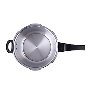 Wonderchef Outer Lid Aluminium Ultima Pressure Cooker, 5 litres, Silver