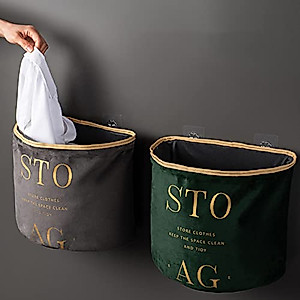 1pc Blankets Bins Art Foldable Clothes Basket Collapsible Sturdy Storage Clothing Home Fabric for Hamper Kid Folding Kids Multi- Cloth Bucket Dirty Baby Bag