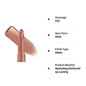 ColourPop DREAM DATE Lippie Stix Matte Lipstick Full Size - Super-Pigmented Moisturizing Lasting Long-Wear Hydrating (Peachy Nude)