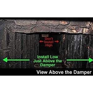 Chimney Balloon® 24"x12" Inflatable Fireplace Draft Blocker (Medium Chimney Pillow®)