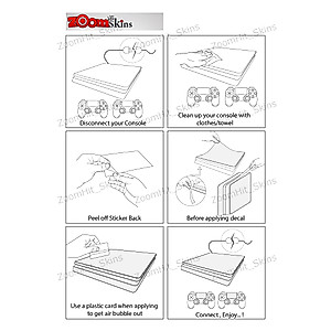 ZOOMHITSKINS PS4 Slim Skins, Golden Glass Crystal Mirror Gold Silver Graphic Metallic Shine, Durable, Bubble-Free Goo-Free, Cover Set of 2 Controller Skins 1 Console Skin, Made in USA