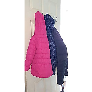 MASS DYNAMIC Wall Mounted Coat Hooks – Stainless Steel Clothes Hooks for Wall, 6 Dual Hooks Hanger for Hat, Kitchen Utensils, Bathroom and Other Tools