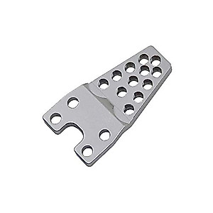 Aluminum Shock Mount Lift Kit Set for 1/10 Axial SCX10 RC Crawler Car #F (Silver)