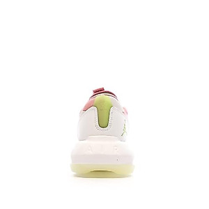 Nike Air 200E GS Girls Shoes Size 5.5, Color: White/Vivid Green/Elemental Pink