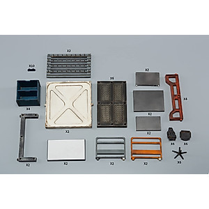 JOYTOY 1/18 Action Figures Building Mecha Depot Meeting Area Military Soldier for Scale Collection Model