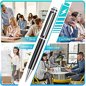 128GB Voice Recorder 23Hrs Long Battery Life, Recorder Voice Activated with Intelligent Noise Reduction, Portable Recording Device for Lecture/Meeting/Course, Audio Recorder Transfer File to Computer