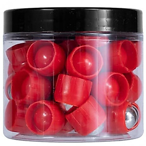 Modern Combat Sports Heavy Duty Steel Core Devastator Self Defense Ammo .68 Caliber Shaped Projectile Red