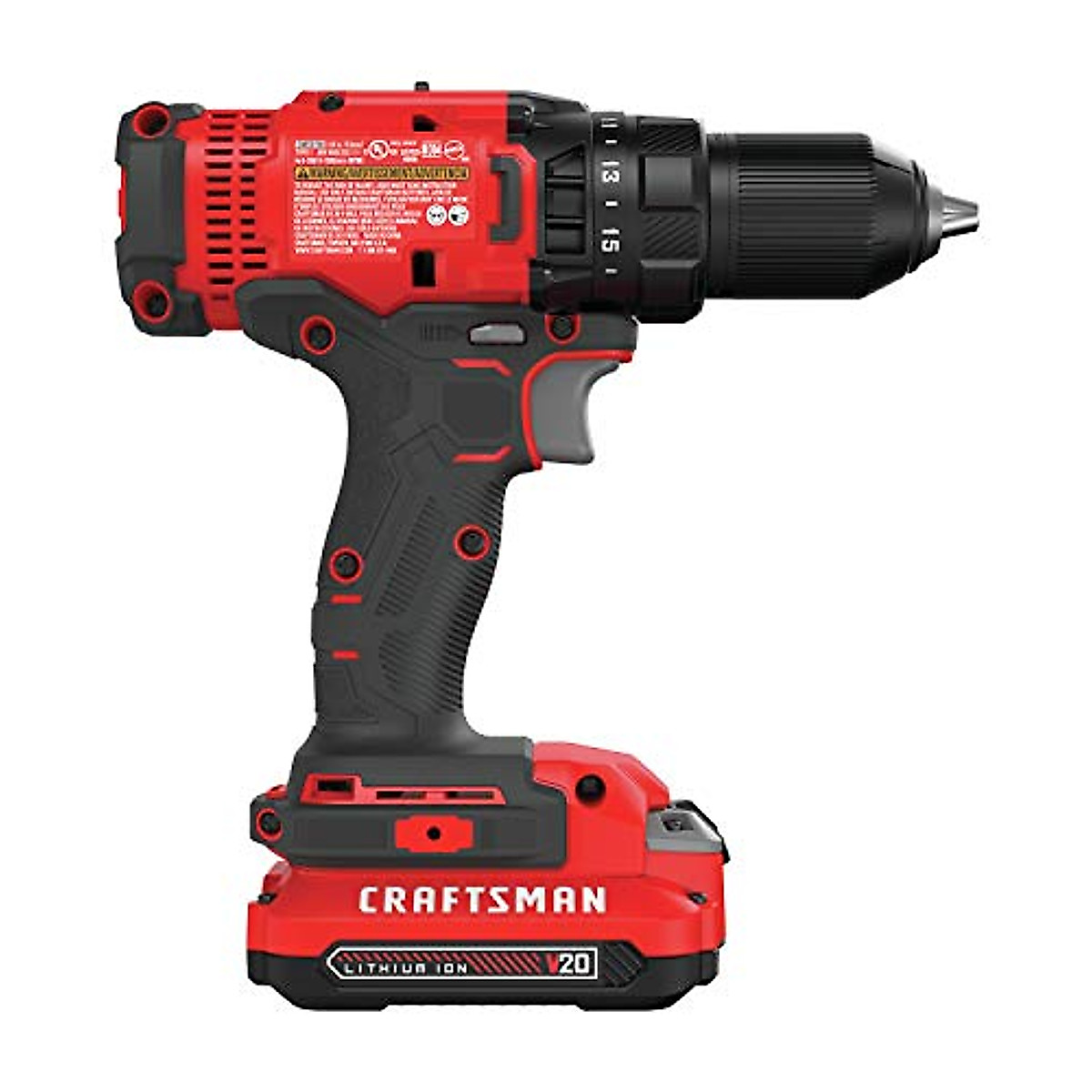 CRAFTSMAN V20* Cordless Drill/Driver Kit (CMCD700C1)