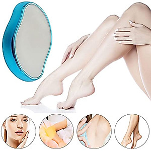 Bleam Crystal Hair Eraser, ANTAND Hair Removal Device 3rd Gen 2023 Magic Painless Exfoliation Hair Remover Tool for Women Men Leg Arm Back, Eco-Friendly Reusable Hair Eraser for Soft Smooth Skin