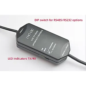 1747-UIC Programming Cable for AB PLC SLC5/01/02/03/05 and Micrologix 1000 Series, USB to DH485/RS485/RS232, for Allen Bradley 1747-UIC Repalcement