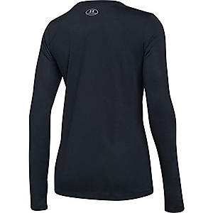 Under Armour Women's UA Tech Crew Long Sleeve SM Black