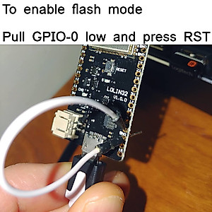 JacobsParts LoLin32 ESP32 WiFi & Bluetooth Development Board CP2104 w/Lithium Battery Connnector