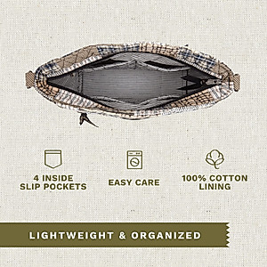 Bella Taylor Ninepatch Star Claire Quilted Cotton Country Patchwork Crossbody Shoulder Bag; Burgundy and Tan