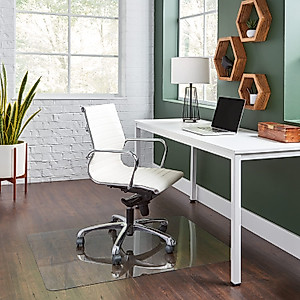 Oculus by Dimex Polycarbonate Office Chair Mat for Carpet and Hard Floors, 36" x 48" x 0.06" Mat, Clear Mat for Office Chair, Protects Floors Under Home Office Computer Desk, Ships Flat, Clear
