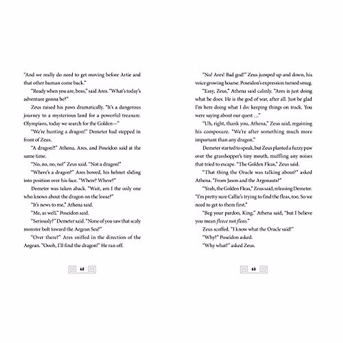 Zeus the Mighty: The Quest for the Golden Fleas (Book 1)