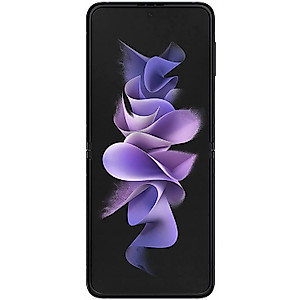 SAMSUNG Galaxy Z Flip 3 5G Cell Phone, Factory Unlocked Android Smartphone, 128GB, Flex Mode, Super Steady Camera, Ultra Compact, US Version, Phantom Black