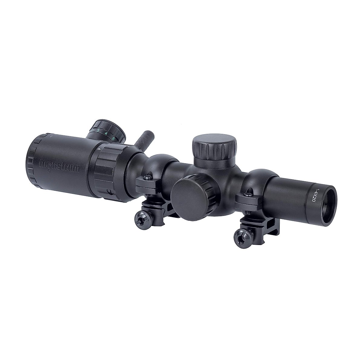 Monstrum Offset Scope Mount with Integrated Level Bubble