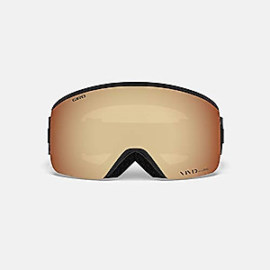 Giro Ella Ski Goggles - Snowboard Goggles for Women- Black Zag Strap with Vivid Copper/Vivid Infrared Lenses
