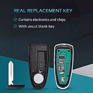 HelloAuto Key Fob for Ford Explorer Edge 2011-2015 Flex Taurus 2013-2019 Expedition Focus Lincoln MKS MKX MKT Navigator Smart Remote Keyless Entry Self-Programming Key FCC ID: M3N5WY8609