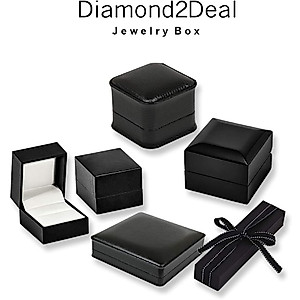 Diamond2Deal 10k Yellow Gold 8mm LTW Half Round Band Ring Size 9