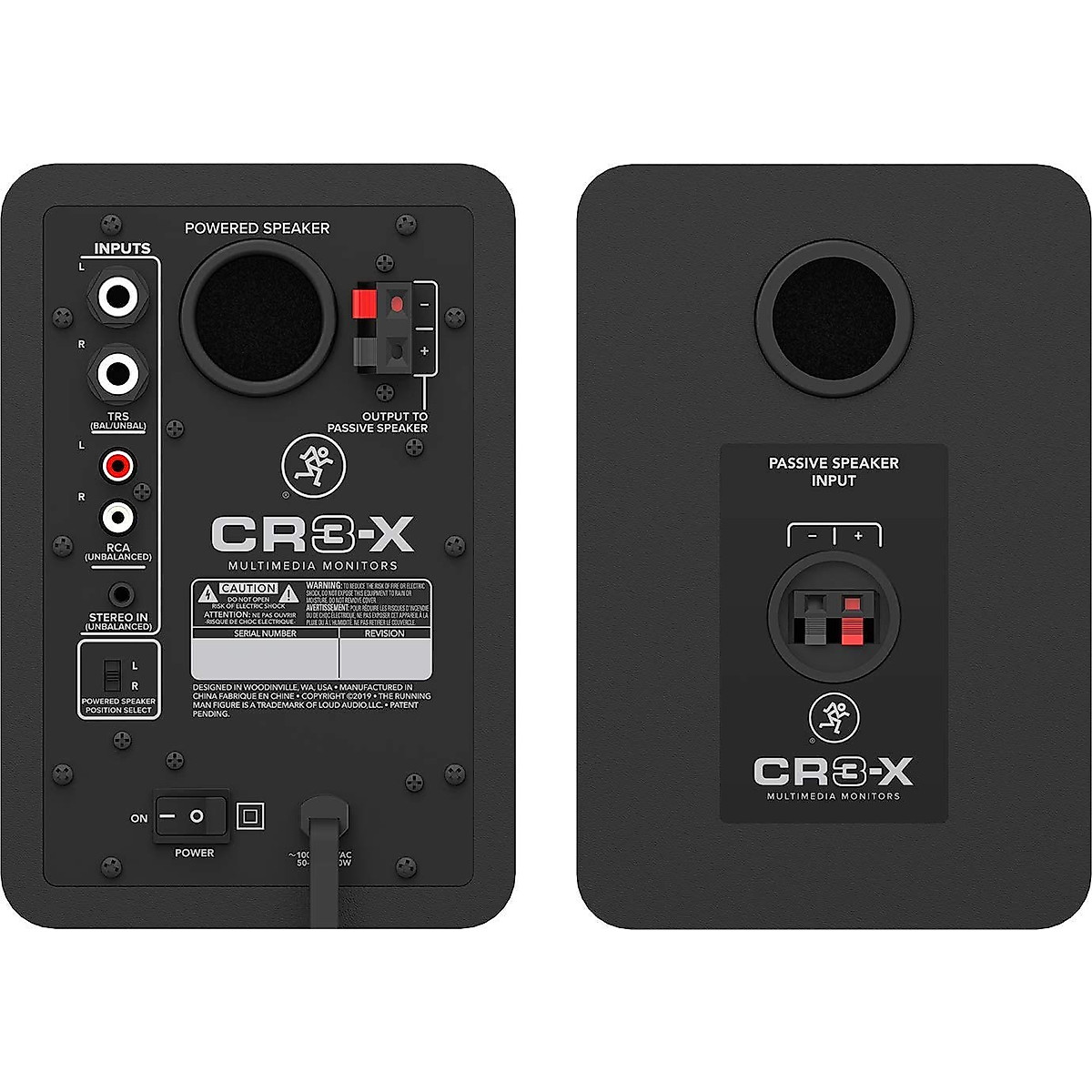 Mackie CR3-X 3-Inch Creative Reference Multimedia Monitors Bundle with Pro Tools First DAW Music Editing Software, Wireless Bluetooth Receiver and Dual 1/4" Stereo to 3.5mm Cable