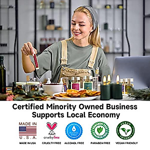 Zoha Floral Allure Perfume Oil for Women and Men | Alcohol Free Fragrance with Skin Moisturizer | Vegan Hypoallergenic Subtle Scent