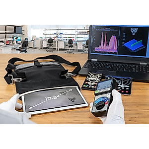 Xtreme Sight Line ~ Xecutive Faraday Bag for Tablets and Other Medium Size Electronics ~ Data Security for Executive Travel ~ Shoulder Strap Included ~ Tracking/Hacking Defense