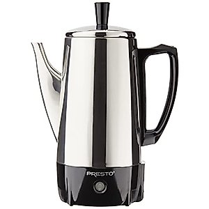 Presto 02822 6-Cup Stainless-Steel Coffee Percolator