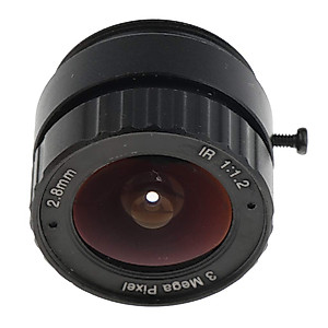 Baosity 2.8mm f/1.2 1/3'' CS-Mount IR Fixed Lens for Network