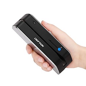 Deftun Bluetooth MSR-X6(BT) MSRX6BT Magnetic Stripe Card Reader Writer Encoder Mini Portable