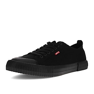 Levi's Mens Anikin C CVS N Casual Sneaker Shoe, Black Mono, 9 M
