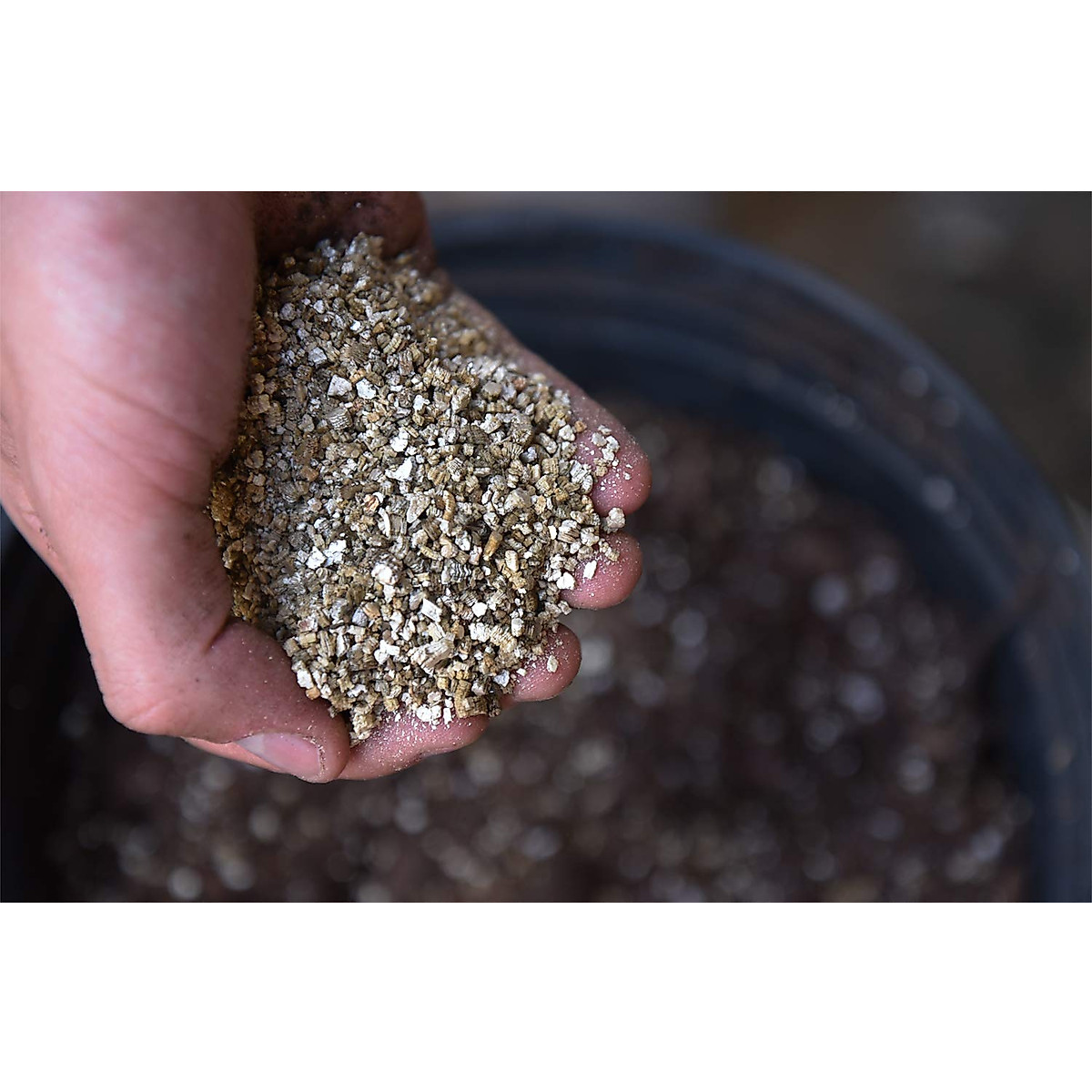 Organic Vermiculite by Perfect Plants - 8 Dry Quarts Natural Medium Grade Soil Additive for Potted Plants