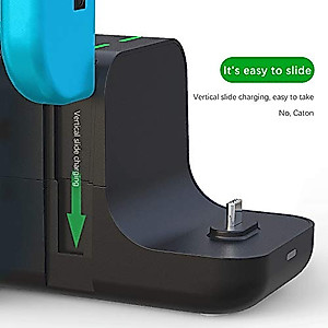 iFCOW Controller Charger for Switch Joy-Cons 6-in-1 Charging Dock Station with LED Indicators