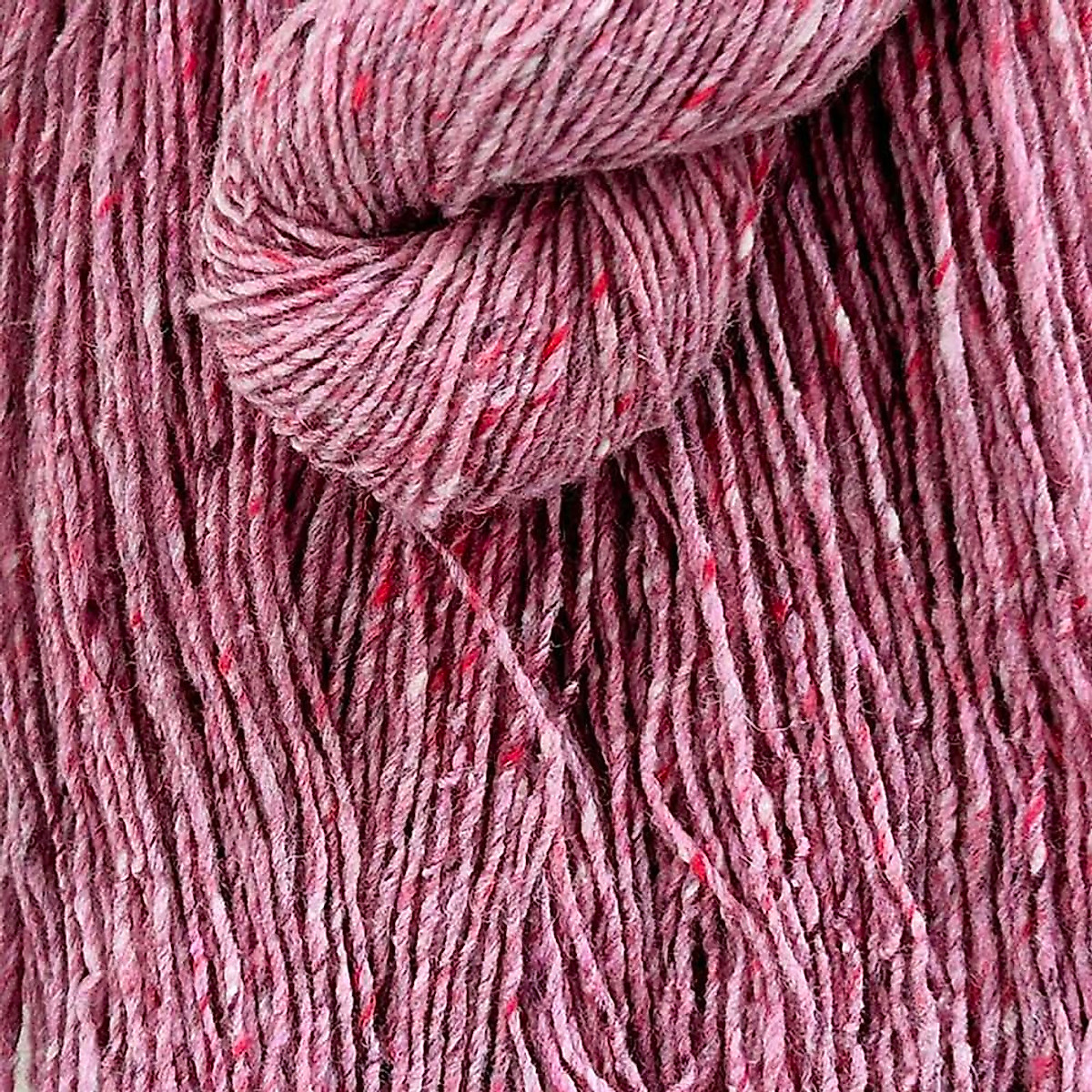 Lotus Alpaca Tweed Unique Yarn, 72% Merino Wool 10% Alpaca 18% Nylon Blended Sport Weight Yarn for Knitting & Crocheting DIY Crafts, Hats, Cardigans, Pullovers, 1 Skein/ 50 Grams, Soft Baby Yarn (#06)
