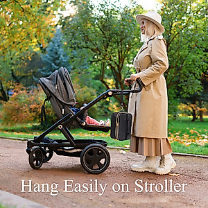 Wearable Breast Pump Bag Compatible with Momcozy, Elvie & Medela Pump in Style, Small Portable Container Case Bag for Working Moms, Holds Pump Accessories