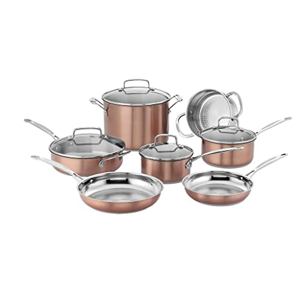 Chef’s Classic Stainless Color Series Cookware 11PC Set