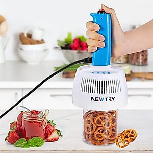 NEWTRY Induction Sealer Heat Handheld Sealing Machine Diameter 0.79’’-3.94’’ Electromagnetic Manual Power & Time Adjustable for Plastic Glass Bottles Caps(110V US Plug)