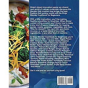 Ninja Blender Cookbook For Beginners: 250 Amazing Smoothies, Juices, Shakes, Sauces Recipes for Your Ninja Blender