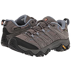 Merrell Women's Moab 3 Waterproof Hiking Shoe, Granite, 7.5