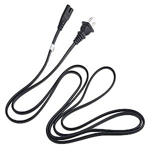 PK Power 6ft AC Power Cable Cord for Brother PE-150 PE-180D PE200 Sewing Machine