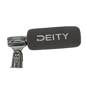 Deity S-Mic 2S Super-Cardioid Directional Shotgun Microphone with Clamp for DSLRs, Camcorders, Smartphones, Tablets, Handy Recorders