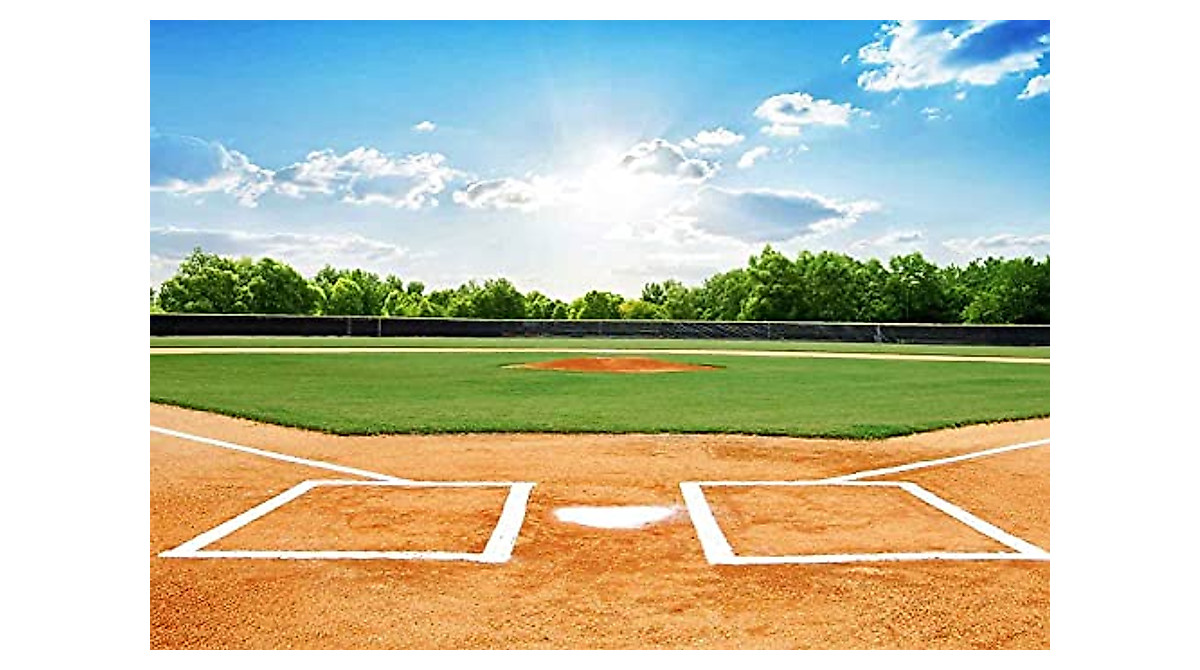 SOOUVEI Baseball Field Backdrop - Perfect for Parties