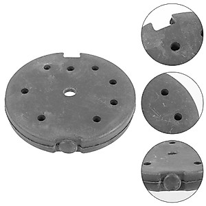 Homoyoyo Floor Lamp Weight Replacement, Desk Lamp Floor Lamp Base Iron Desk Lamp Weights for Bedside Nightstand Floor Light Holder