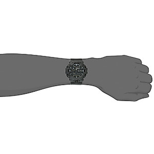 Casio Men's XL Series G-Shock Quartz 200M WR Shock Resistant Resin Color: Matte Grey (Model GA-700UC-8ACR)