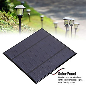 Solar Panel Polysilicon 4.5W Solar Panel High Conversion Efficiency Windproof Snowproof Outdoor Solar Charger 5V
