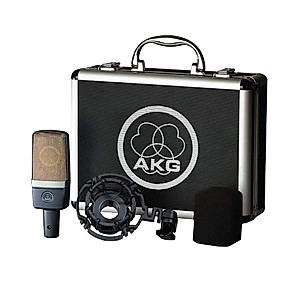 AKG C214 Pro Condenser Microphone Bundle with Reflection Filter & Tripod Mic Stand
