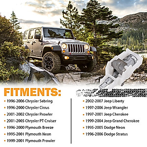 Ignition Switch Actuator Pin 924-704 for 1997-2007 Jeep Wrangler Liberty Grand Cherokee 1995-2005 Dodge Neon Chrysler PT Cruiser Sebring Plymouth Ignition Switch Replace 4690492AB, 4664099, 924704