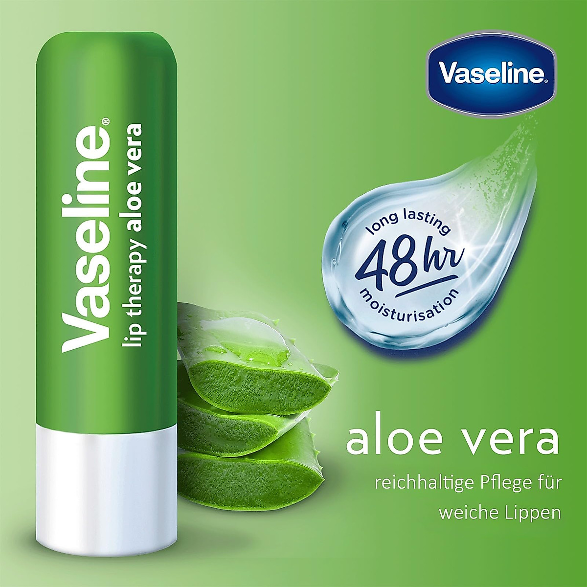 Vaseline Aloe Fresh Lip Therapy Stick- .16 oz